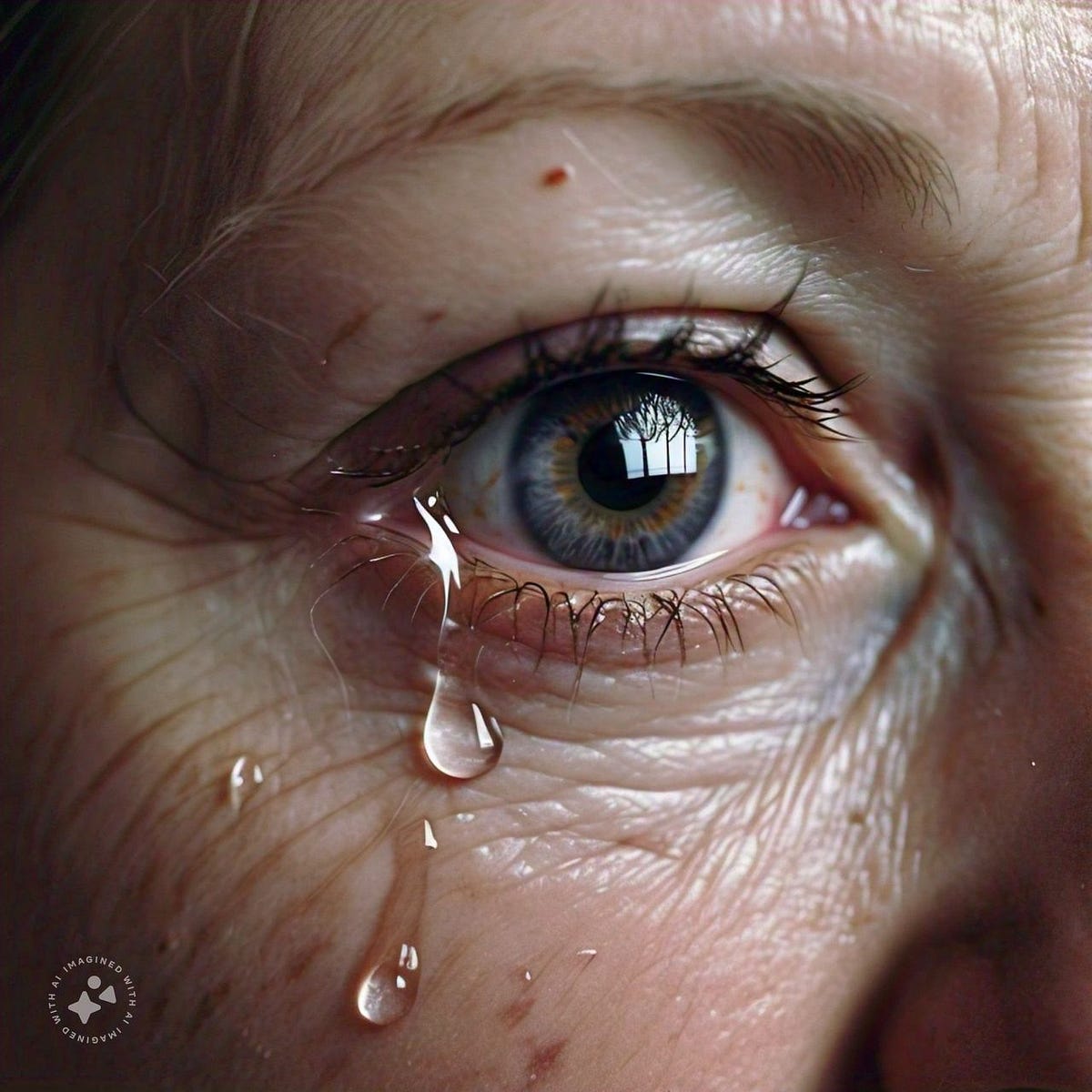 Depth of emotion in a single tear | by Farwa | Dec, 2024 | Medium