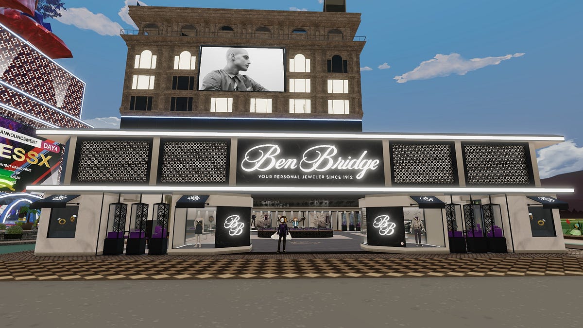Ben Bridge steals metaverse fashion show | Medium