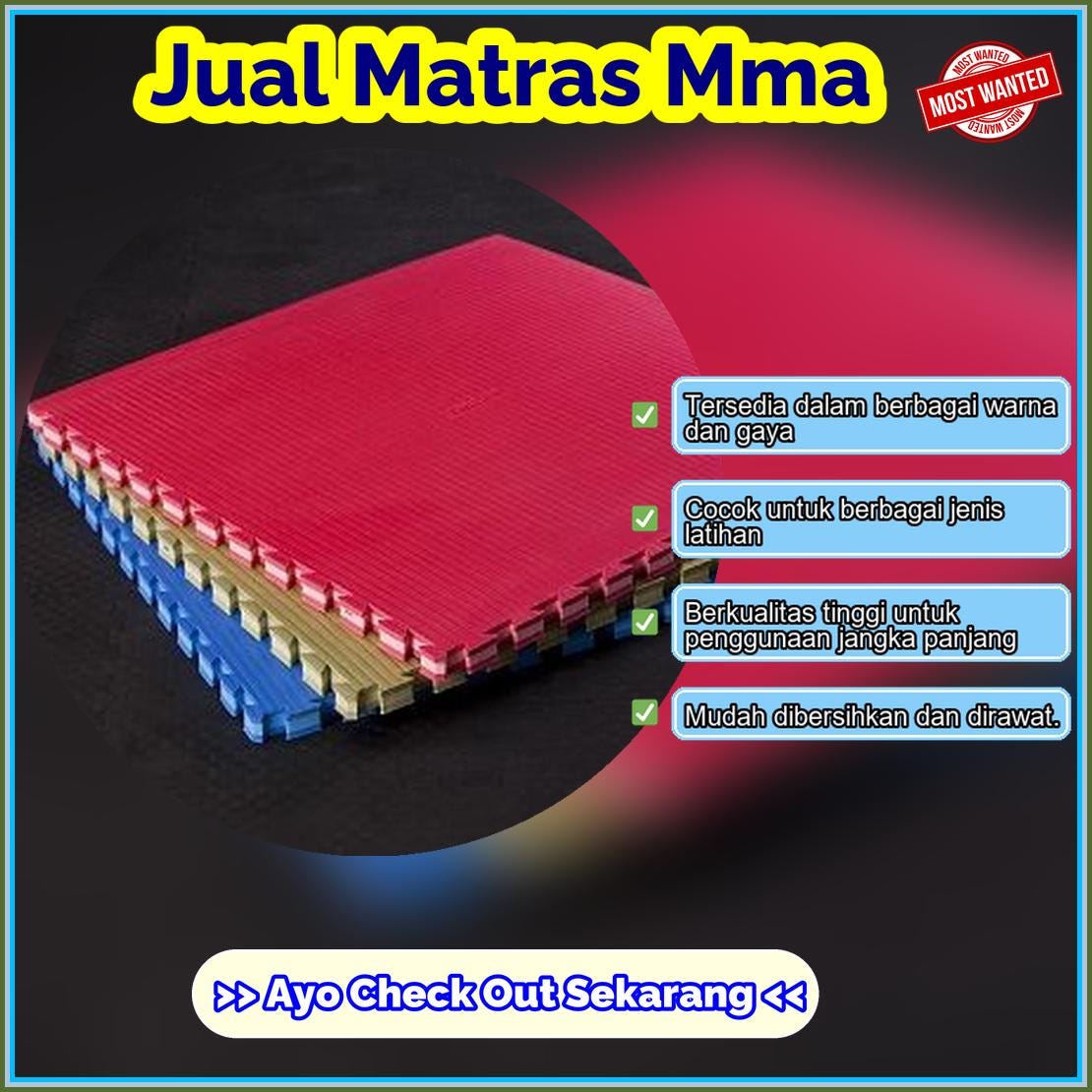 Jual Matras Mma - Alat Lompat Tinggi - Medium
