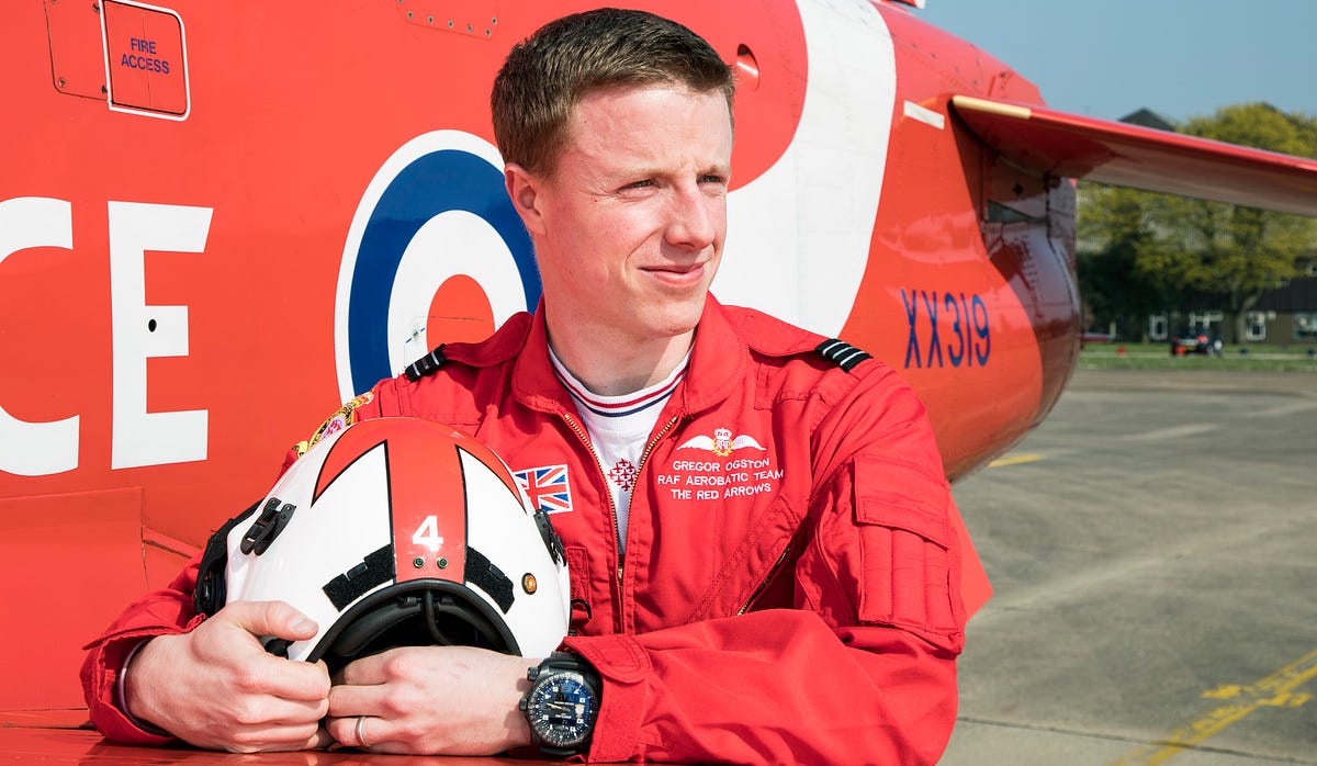NATO QRA to Red Arrows Display. Flight Lieutenant Gregor Ogston, 32, is ...