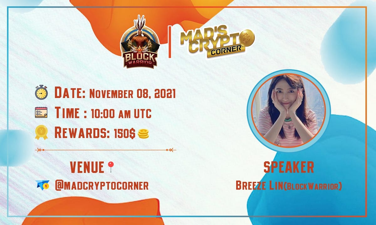 (EN) Mad’s Crypto Corner #AMArathon with BlockWarrior Recap | by Mad's Crypto Corner | Medium