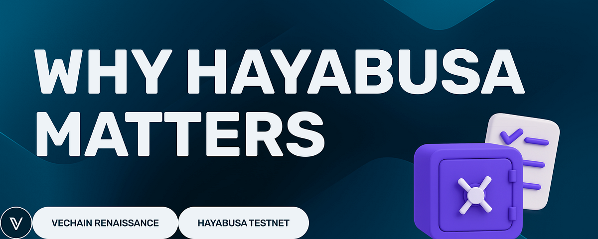 VeChain’s Renaissance: Why Hayabusa Matters | by VeChain Official | Medium