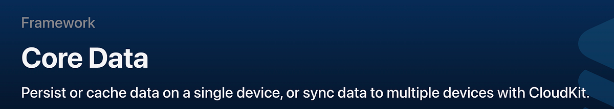[iOS] CoreData에 대해서. CoreData + 한계점 + 비동기 동작에 대해서 | by Kyo | Medium