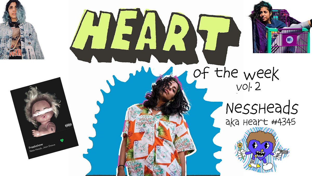 Heart of the Week: Vol. 2. Our Heart of The Week Ness Heads this… | by ...