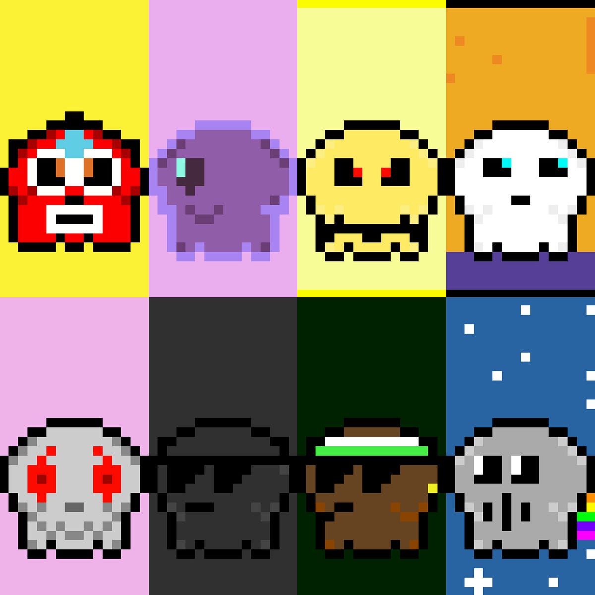 "1/1 Hand-drawn NFT and Generative Programs" Visit our https://cryptoyummynft.carrd.co/ for more ...