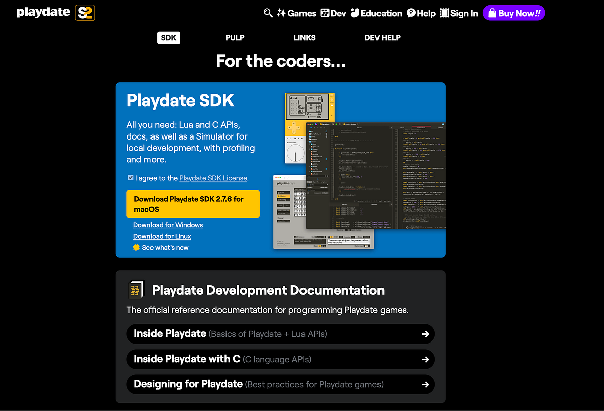 Getting Started with the Playdate SDK: From Download to “Hello, Playdate!” | by RippaXLabs | Medium