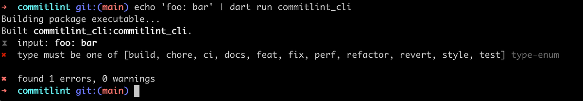 Use husky and commitlint to lint commit messages for your Dart and ...
