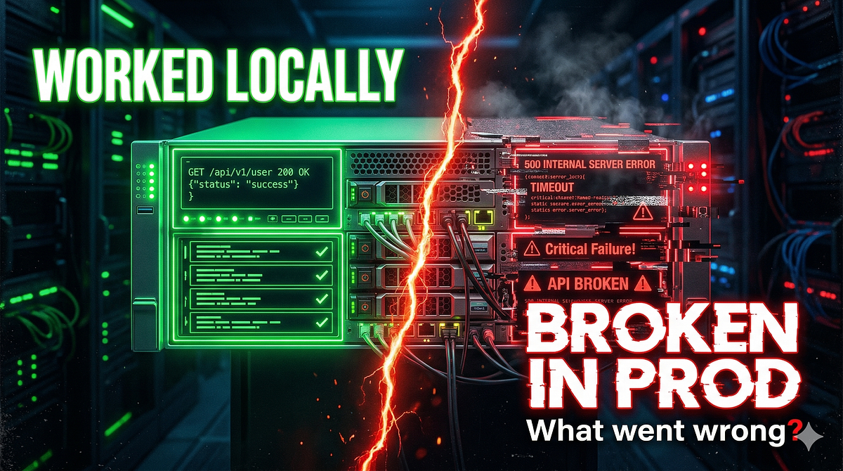 My API Worked Fine Locally. Production Destroyed It. | AWS in Plain English