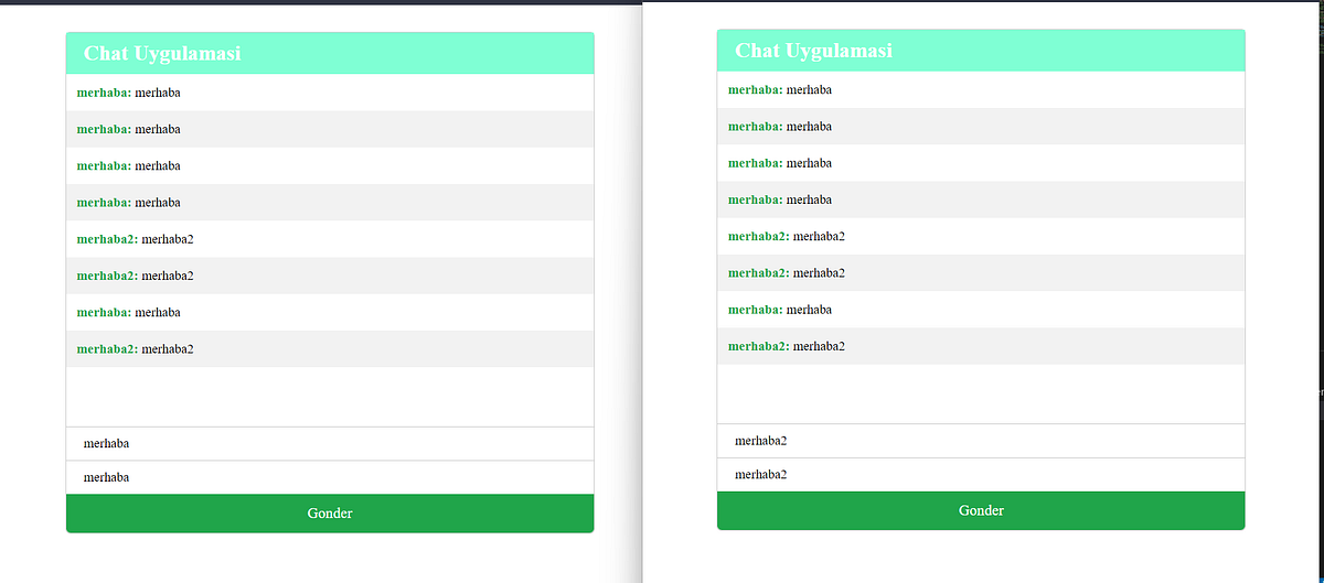 Chat App with Node.js - Muhammedcan_Ozcan - Medium