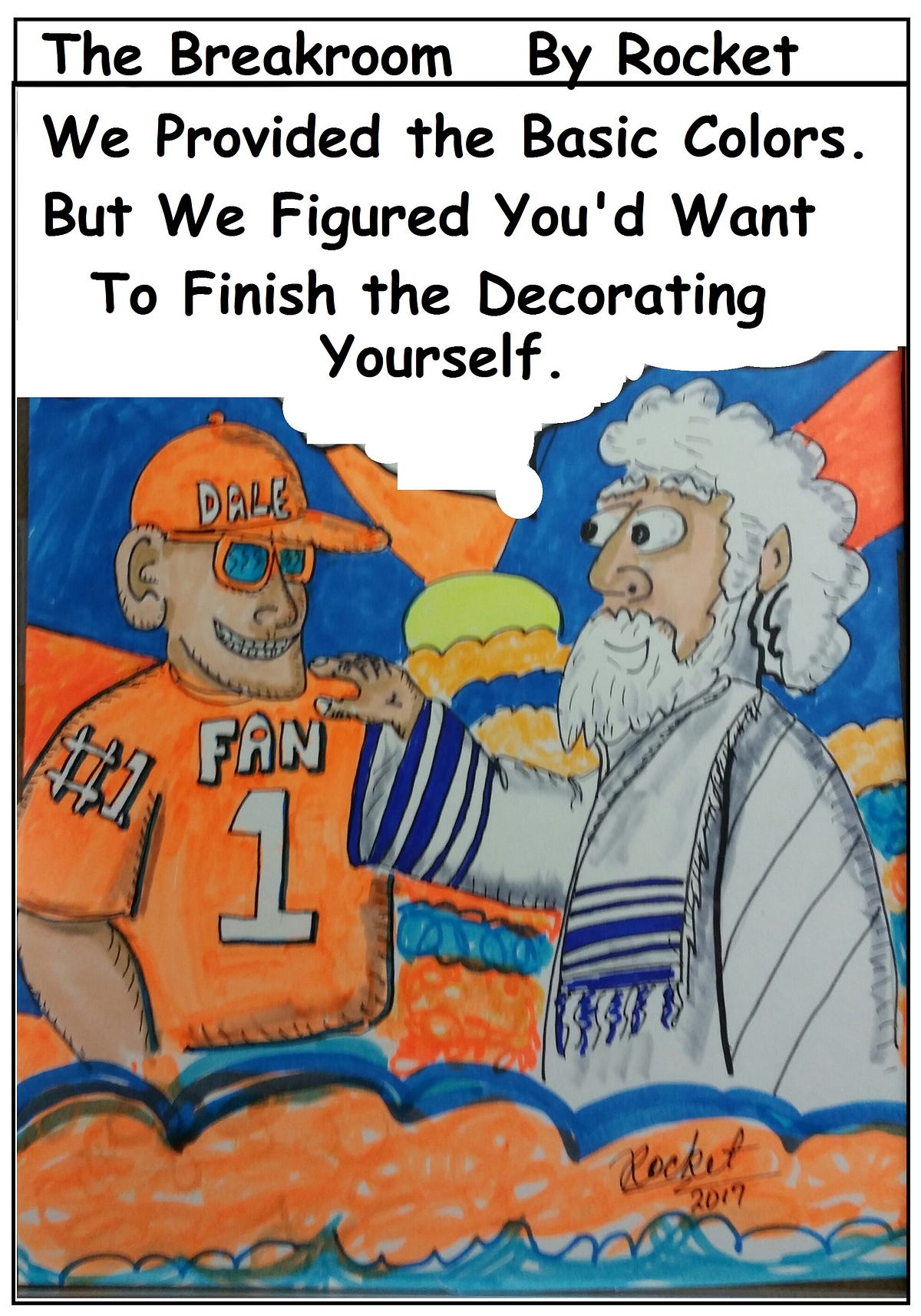 The last Cartoon for Dale. My friend Dale died of cancer last… | by ...