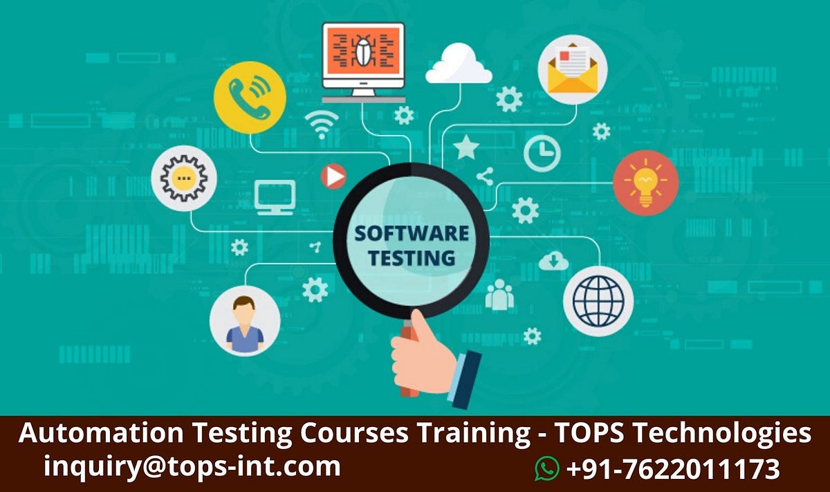 Automation Testing Training Course Certification | by Tops Technologies ...