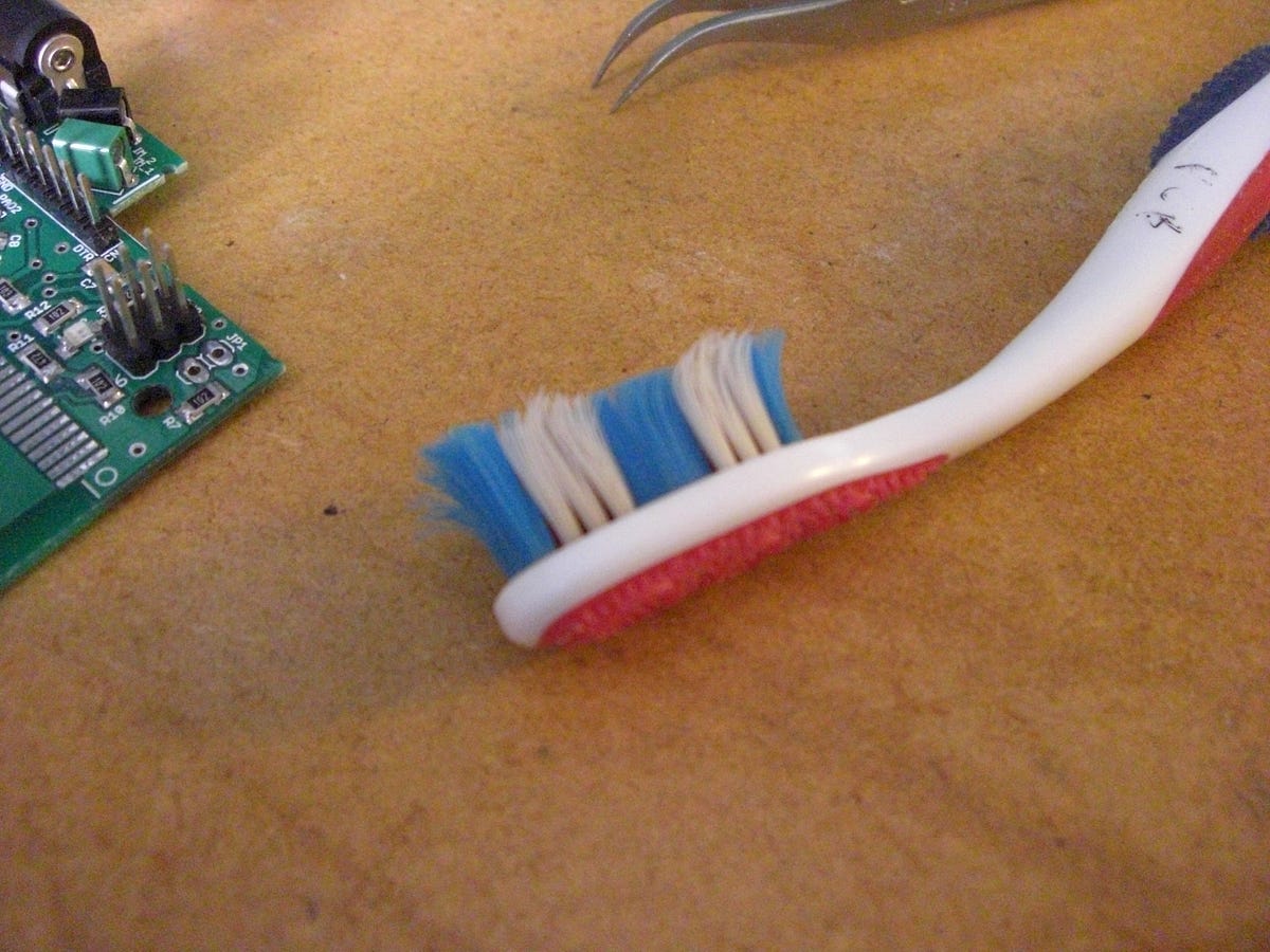 Scrub. This old toothbrush is a valuable part… | by RossGK | Thing On ...