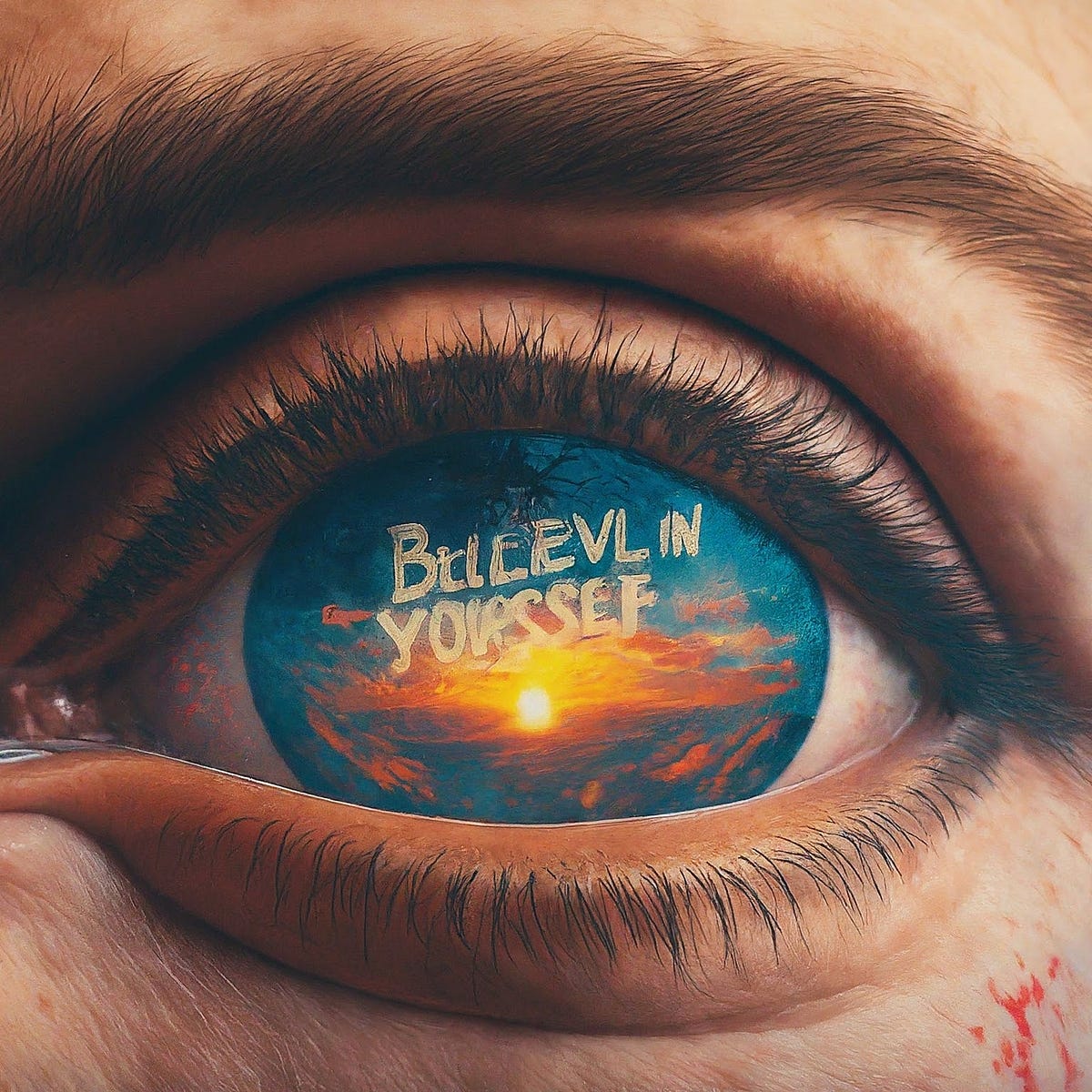 Believe in Yourself - Blue Insights - Medium