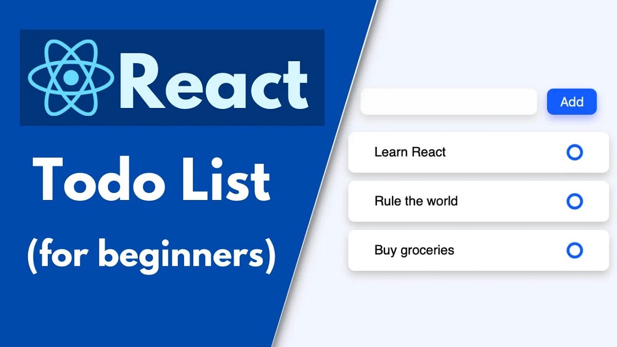 Building a Todo List App with React | by Ouaddi Mustapha | Oct, 2023 ...
