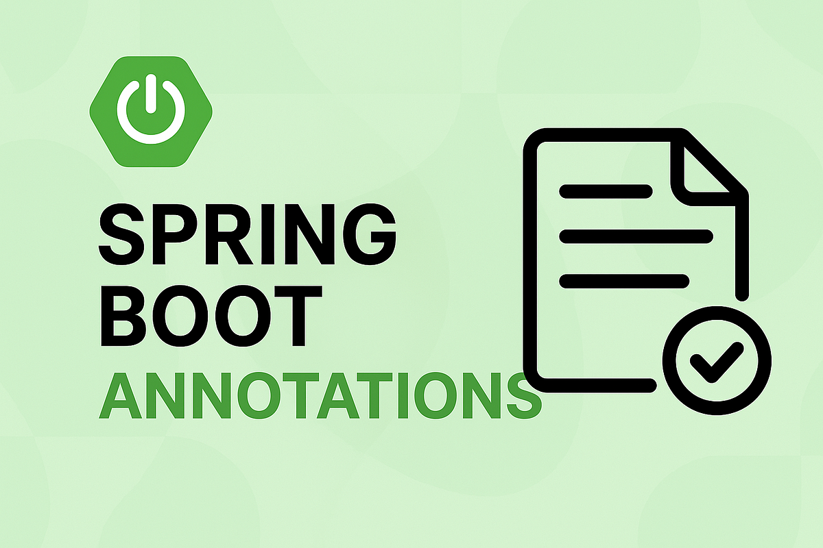 Spring Boot Annotations | by A.R.M.Waseem | Medium | Medium