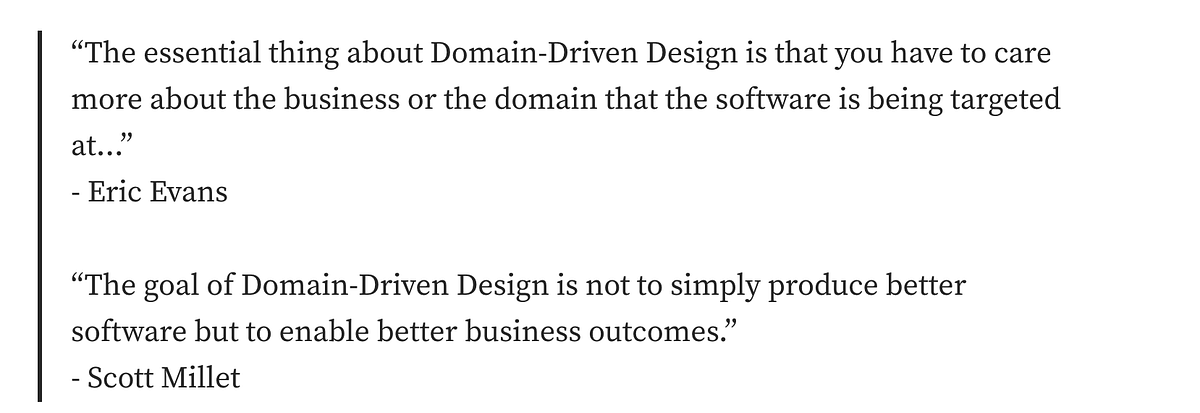 The building blocks of domain-driven design (DDD) | by Azraar Azward ...