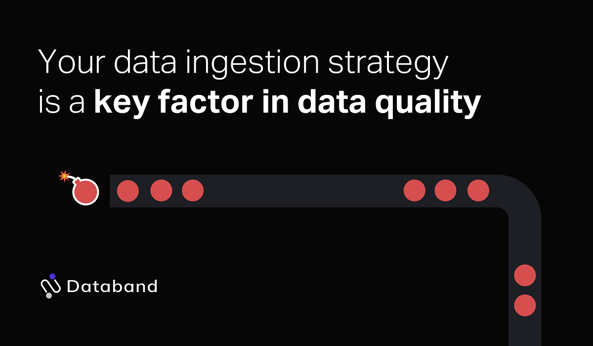 Your data ingestion strategy is a key factor in data quality | Databand ...