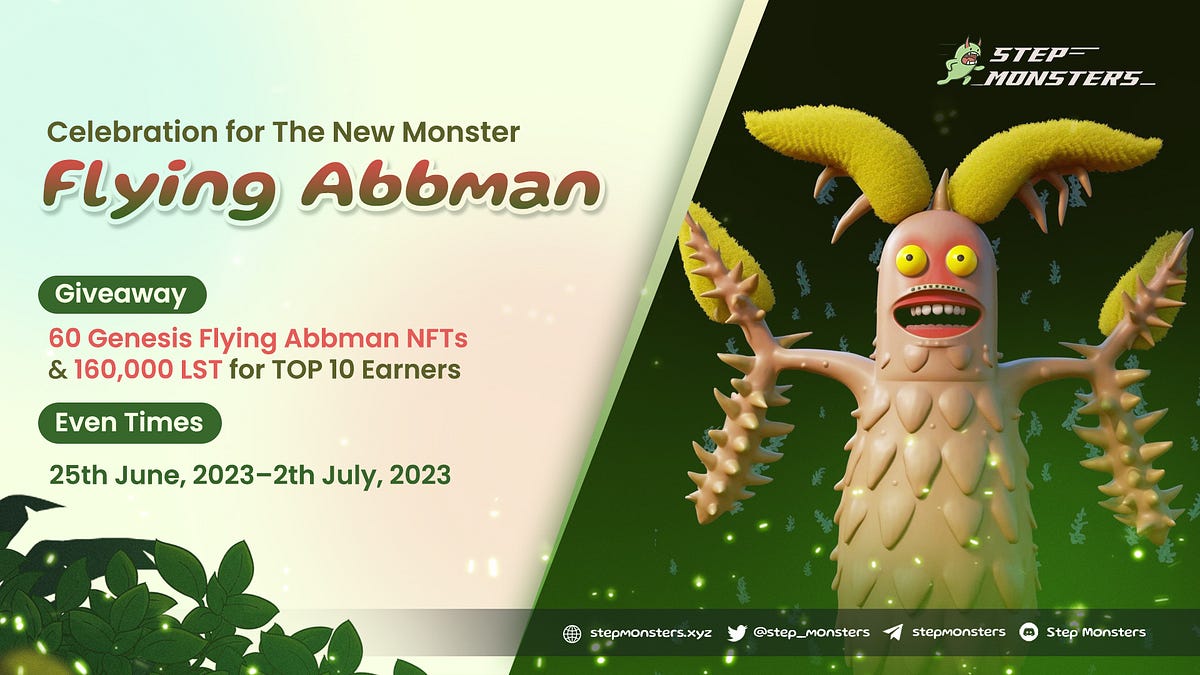 Introducing Flying Abbman: A Celebration for the New Monster | by Step ...