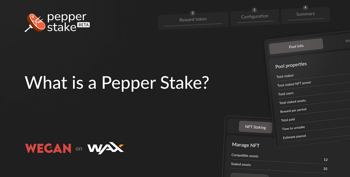 Meet the New Project Pepper Stake with a Beneficial Staking System | by ...