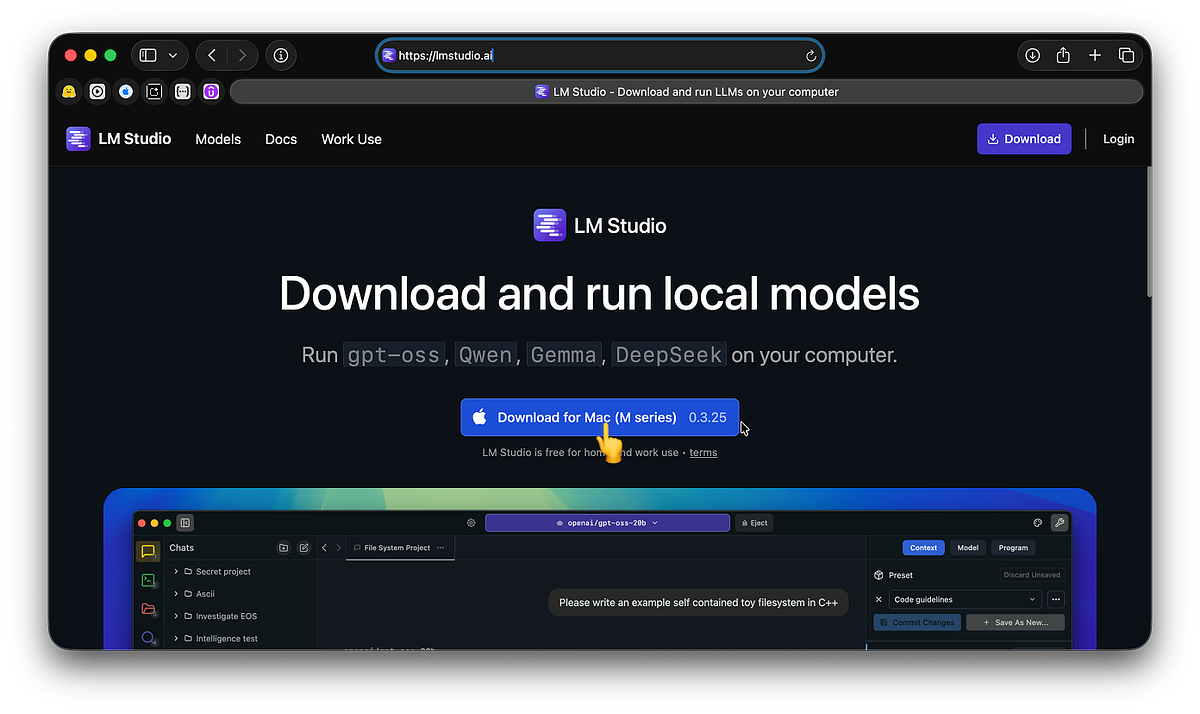 LM Studio | Use AI Locally Free. In this guide, I want to show the… | by Andrii | Stackademic