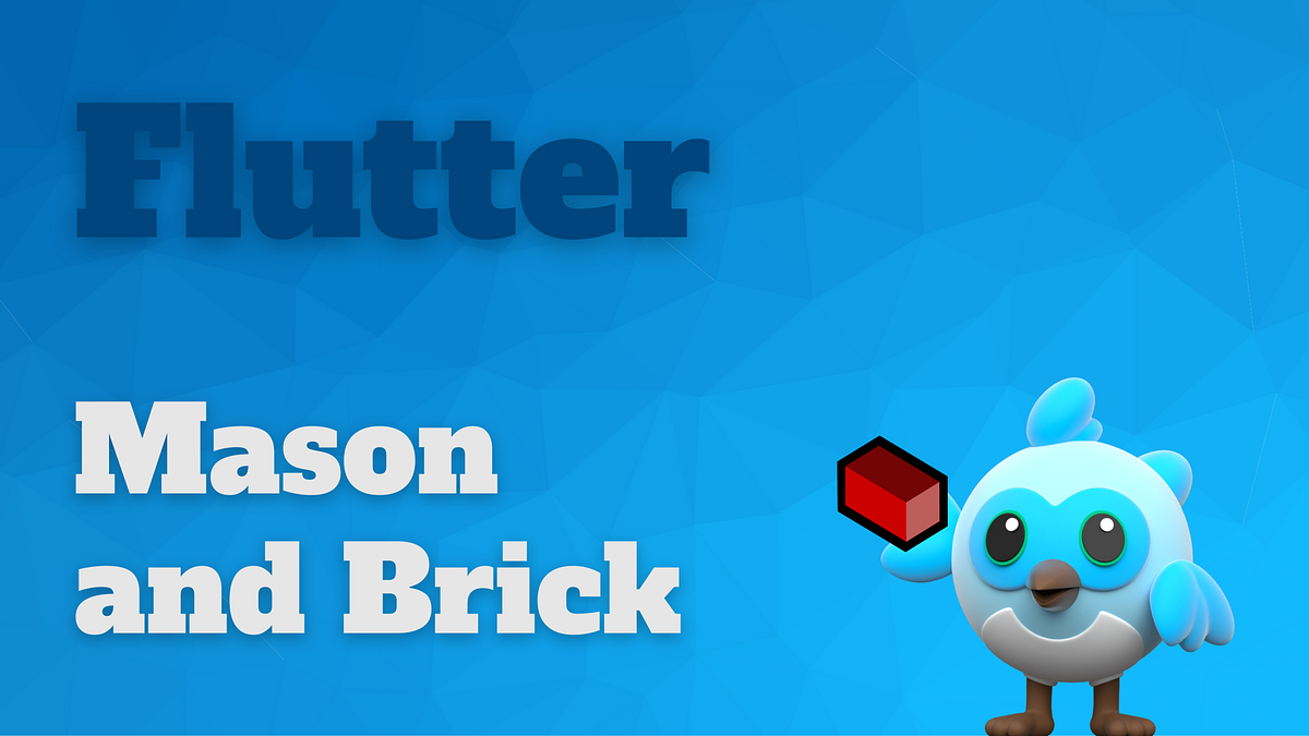 提升開發效率的好物，Mason 讓你輕鬆撰寫自定義模板！. Mason and Brick by Dart | by Yii Chen | Flutter Formosa | Medium