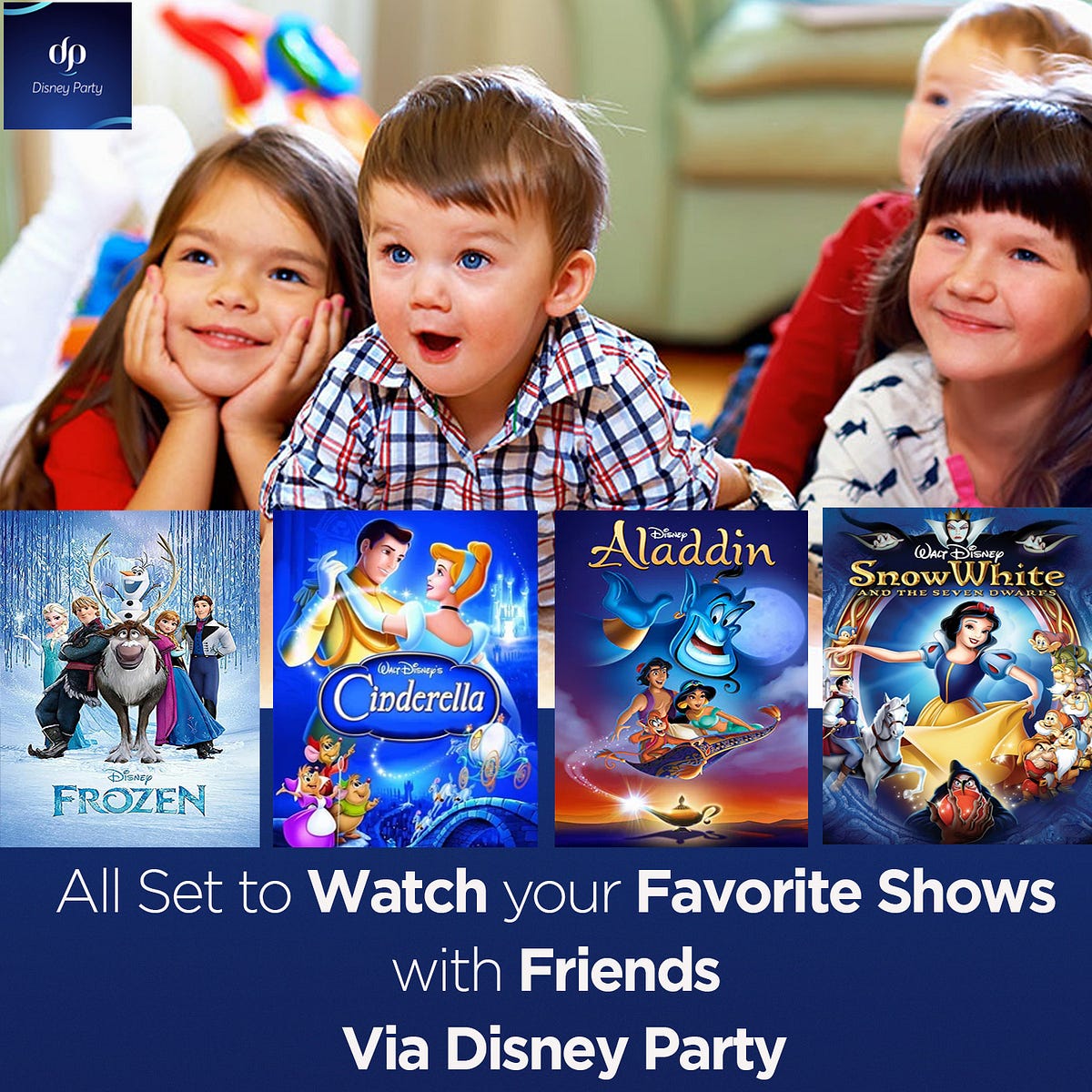 Host A Disney Party Watch all Show & Movies with a friends | by Michel ...