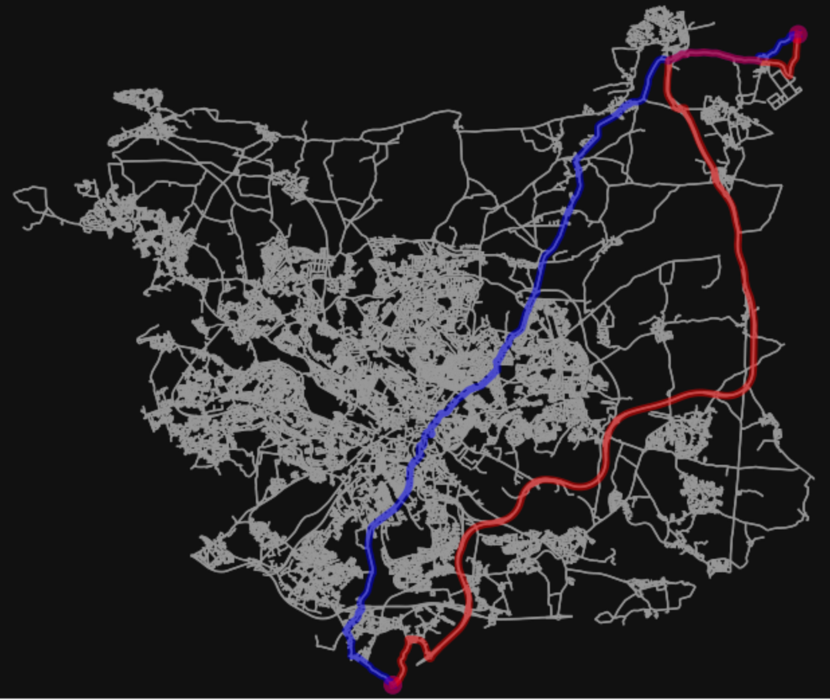 Routing/Shortest Path Analysis in Python and QGIS | by Callum Scoby ...