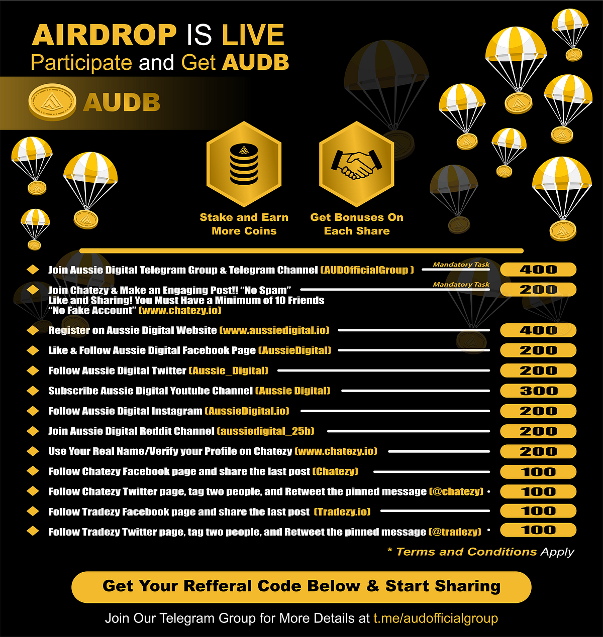 AUDB — Airdrop is LIVE - Coinmonks - Medium