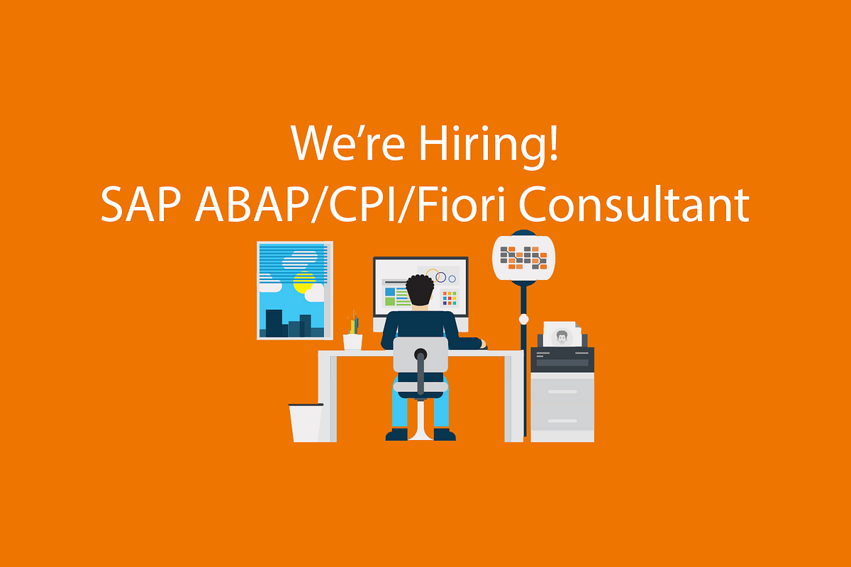 We’re Hiring — SAP ABAP/CPI/Fiori Consultant - Nile Bits - Medium