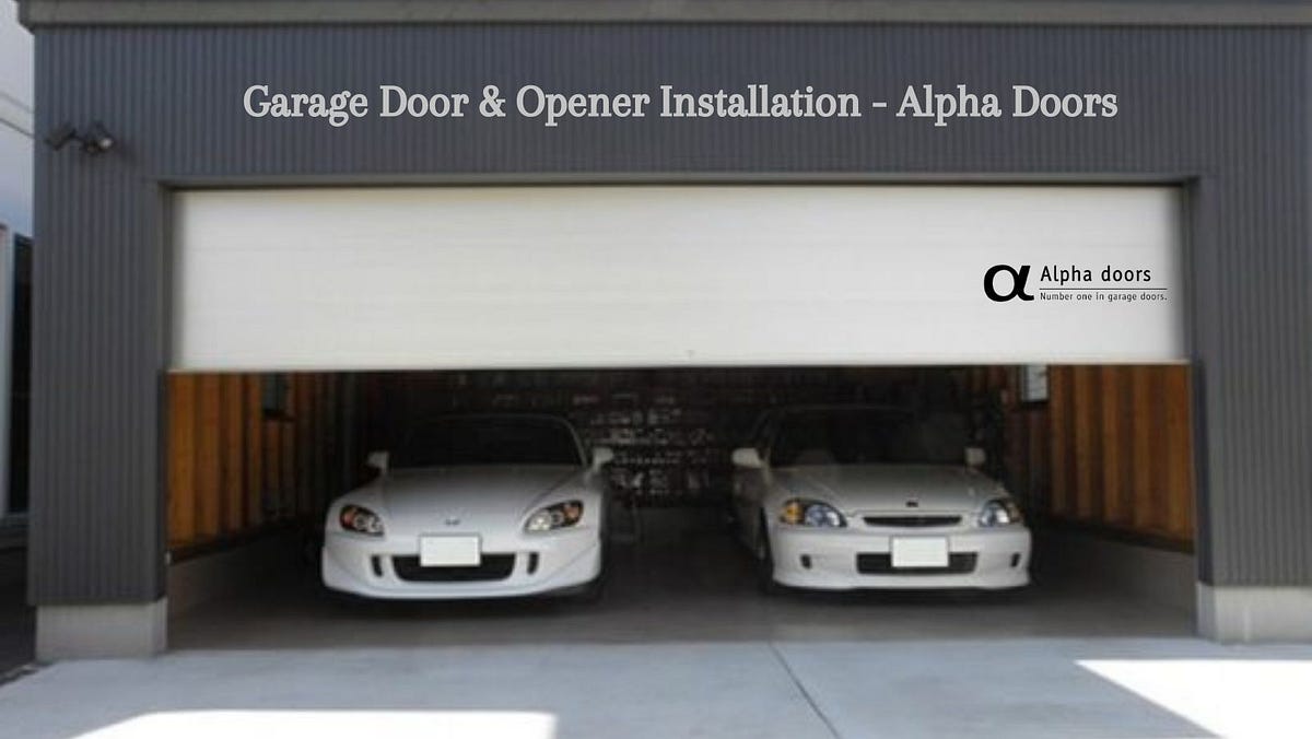 Electric Garage Door Installation In NZ - Alpha Doors - Medium