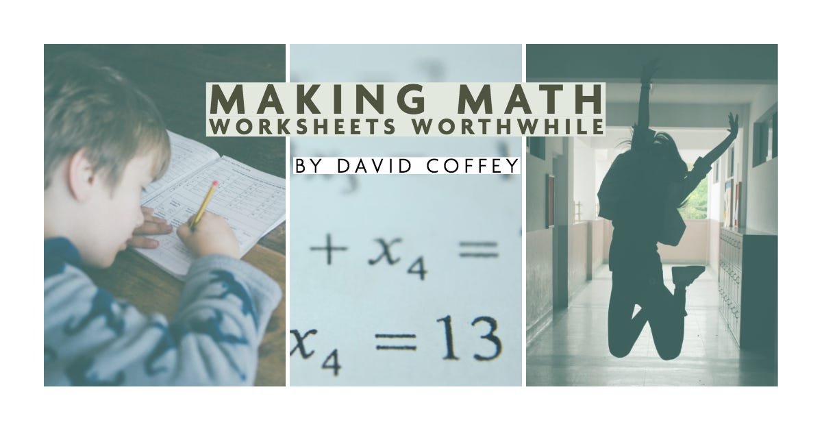 Worksheet Wizardry. Making Math Worksheets Worthwhile | by Heinemann ...