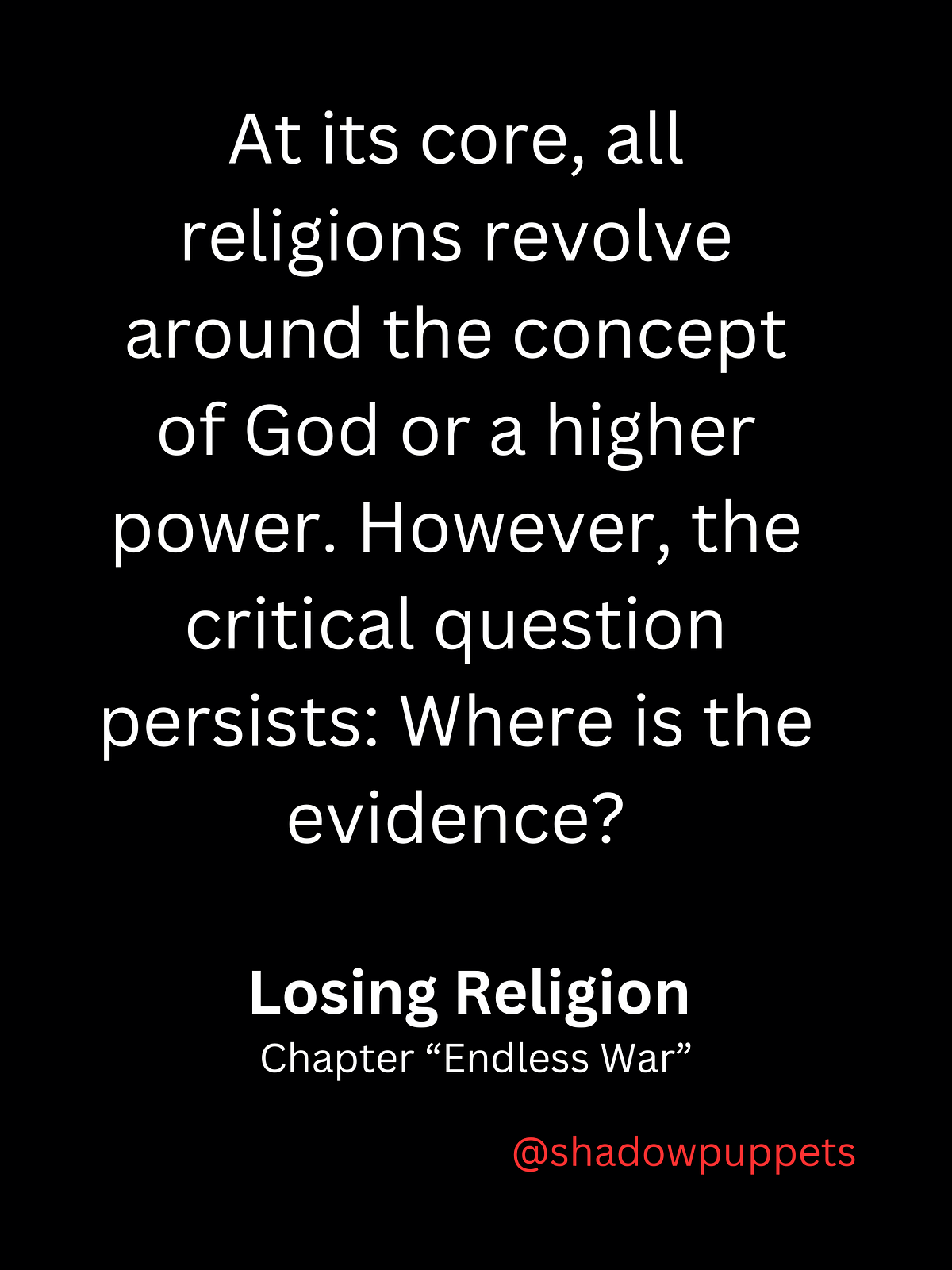 Losing Religion. People Are Leaving Religion In Droves… | by Shadow ...