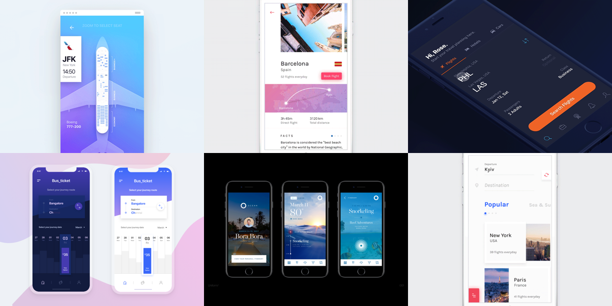 Friday Design Inspiration: 15 Travel-Based Apps | by Julian Zarate | Posse