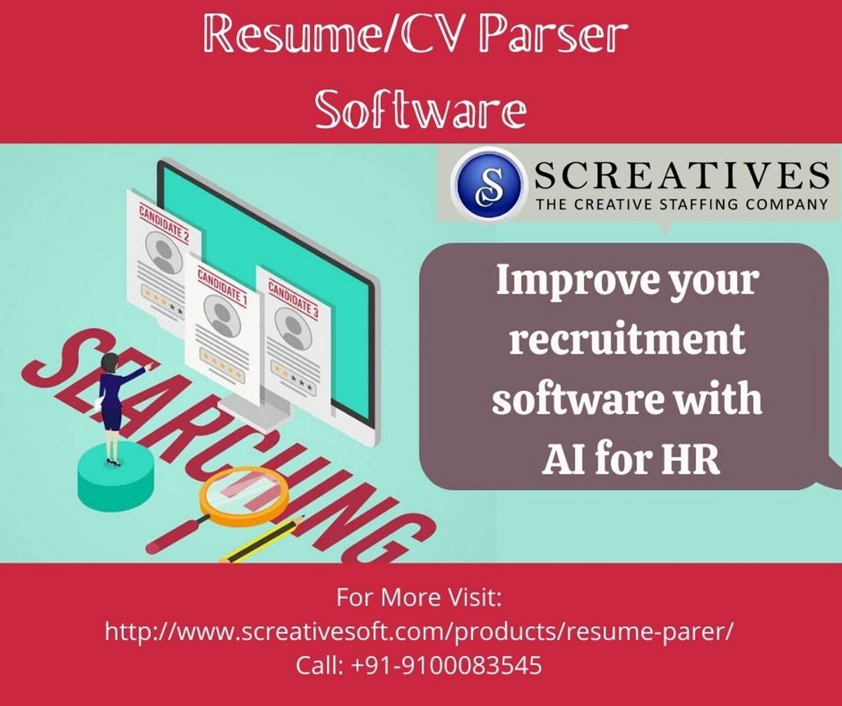 Resume Parser Software | Best CV Parsing Tool in Online | by Screativerecruiting | Medium