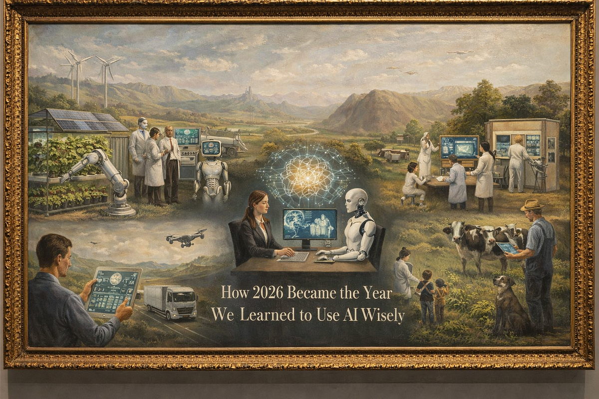 How 2026 Became the Year We Learned to Use AI Wisely | by Claus Rainer ...