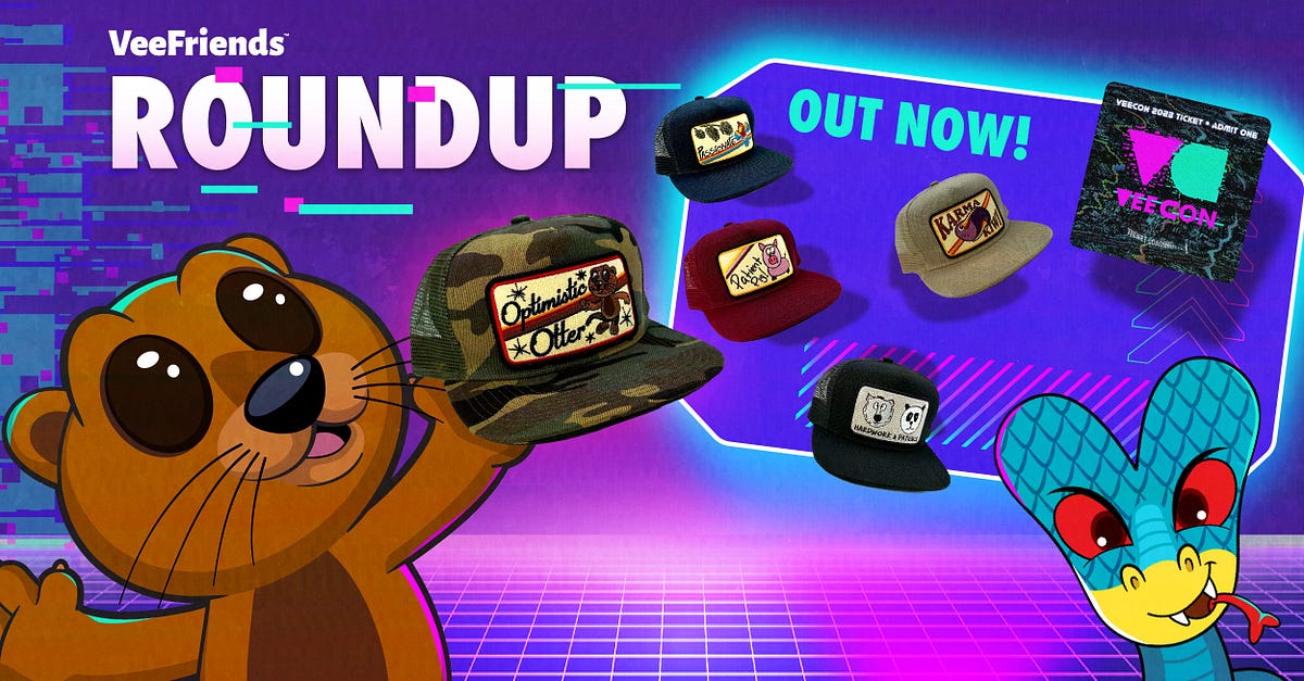 VeeFriends Roundup: VeeCon 2023 Tickets Airdropped, Bart Bridge Cap ...