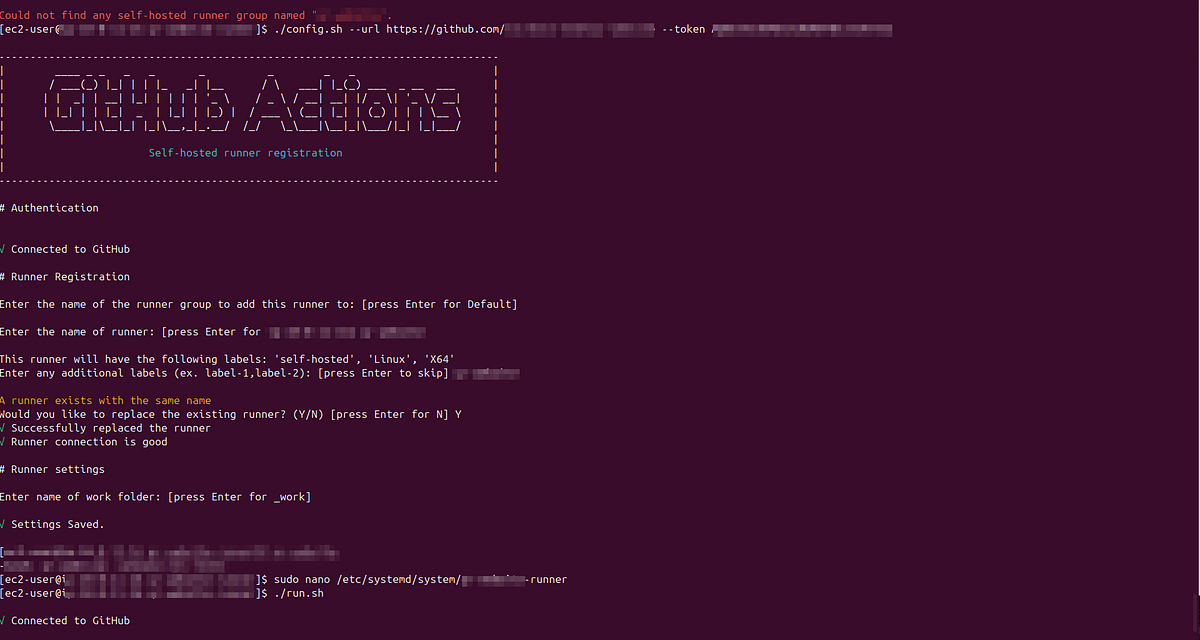 🚀 Setting Up a GitHub Self-Hosted Runner on EC2 with systemd — The Complete Guide (with 404 Fix ...
