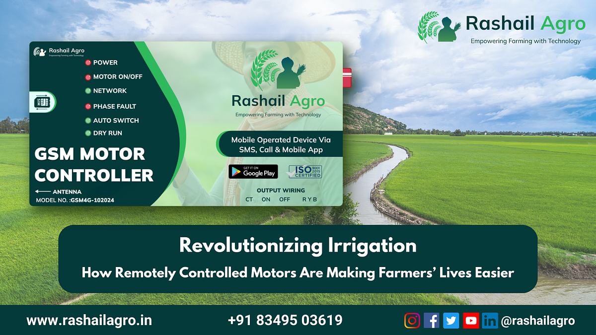 Revolutionizing Irrigation: How Remotely Controlled Motors Are Making ...