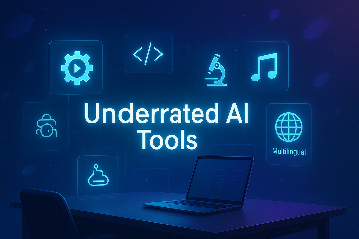 10 Underrated AI Tools You Should Know in 2025 (But Hardly Anyone Talks ...