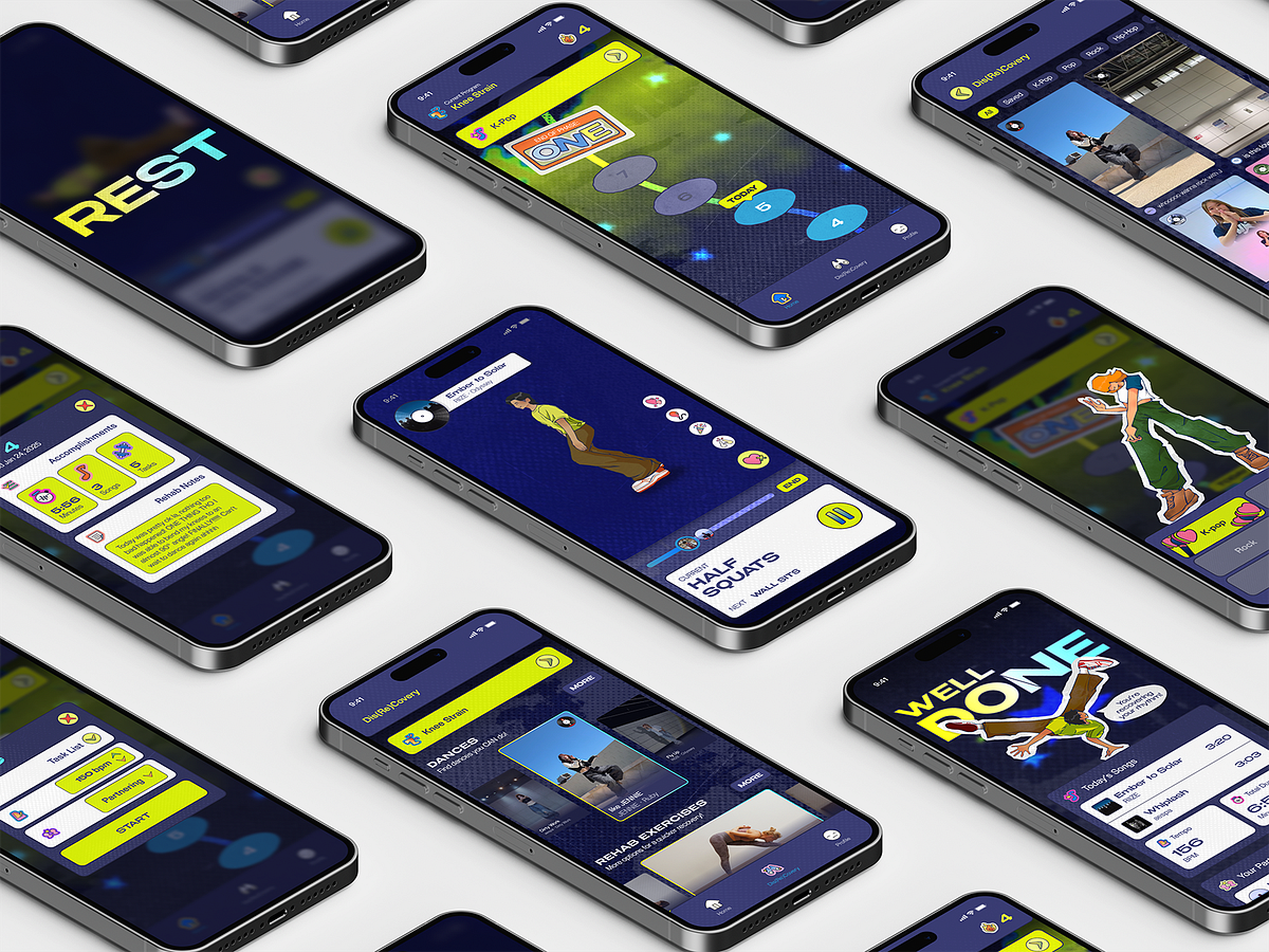 UI/UX Case Study: Sports Injury Rehabilitation App Redesign | by Keith ...