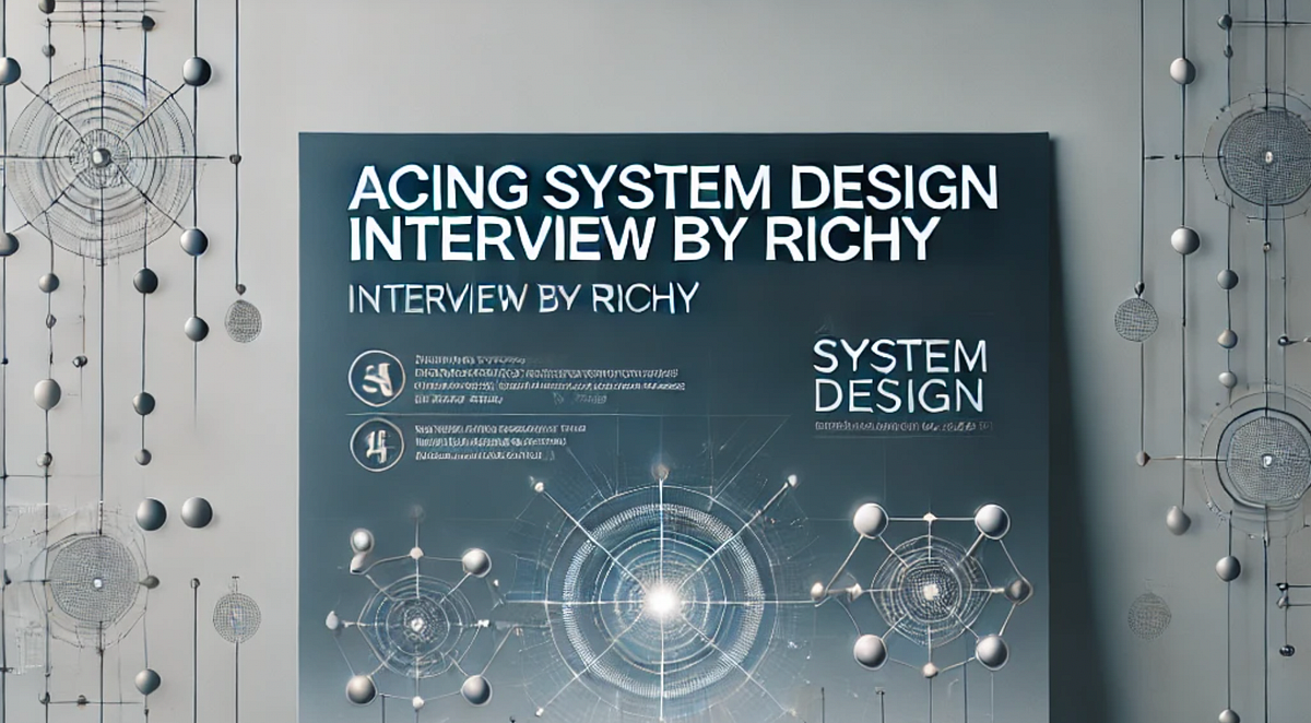 How to ACE your Systems Design Interview Loop for a Software ...