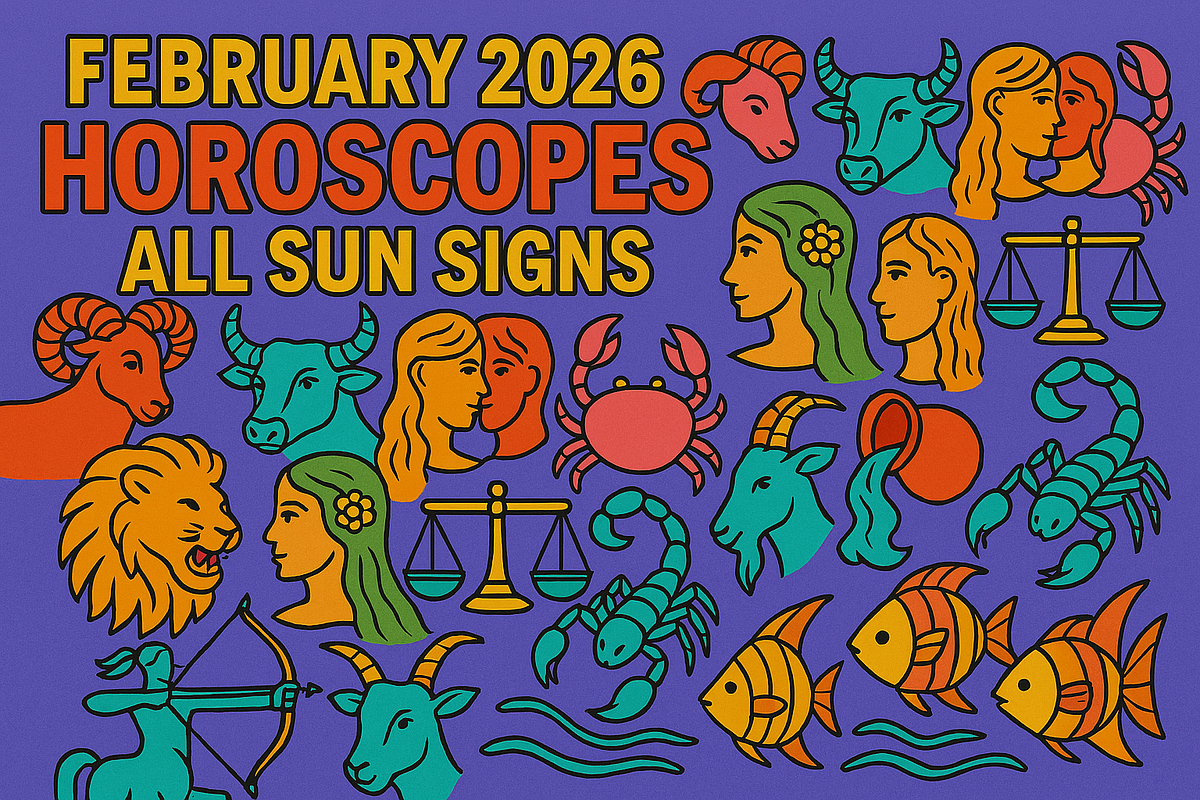 Monthly Horoscopes for February 2026, Astrology Forecast All Signs | by ...