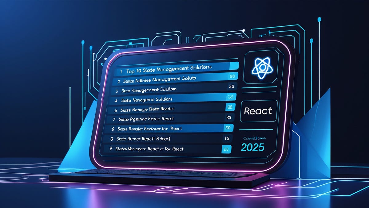 Top 10 State Management Solutions for React in 2025 | by Pratik Tamhane | Level Up Coding