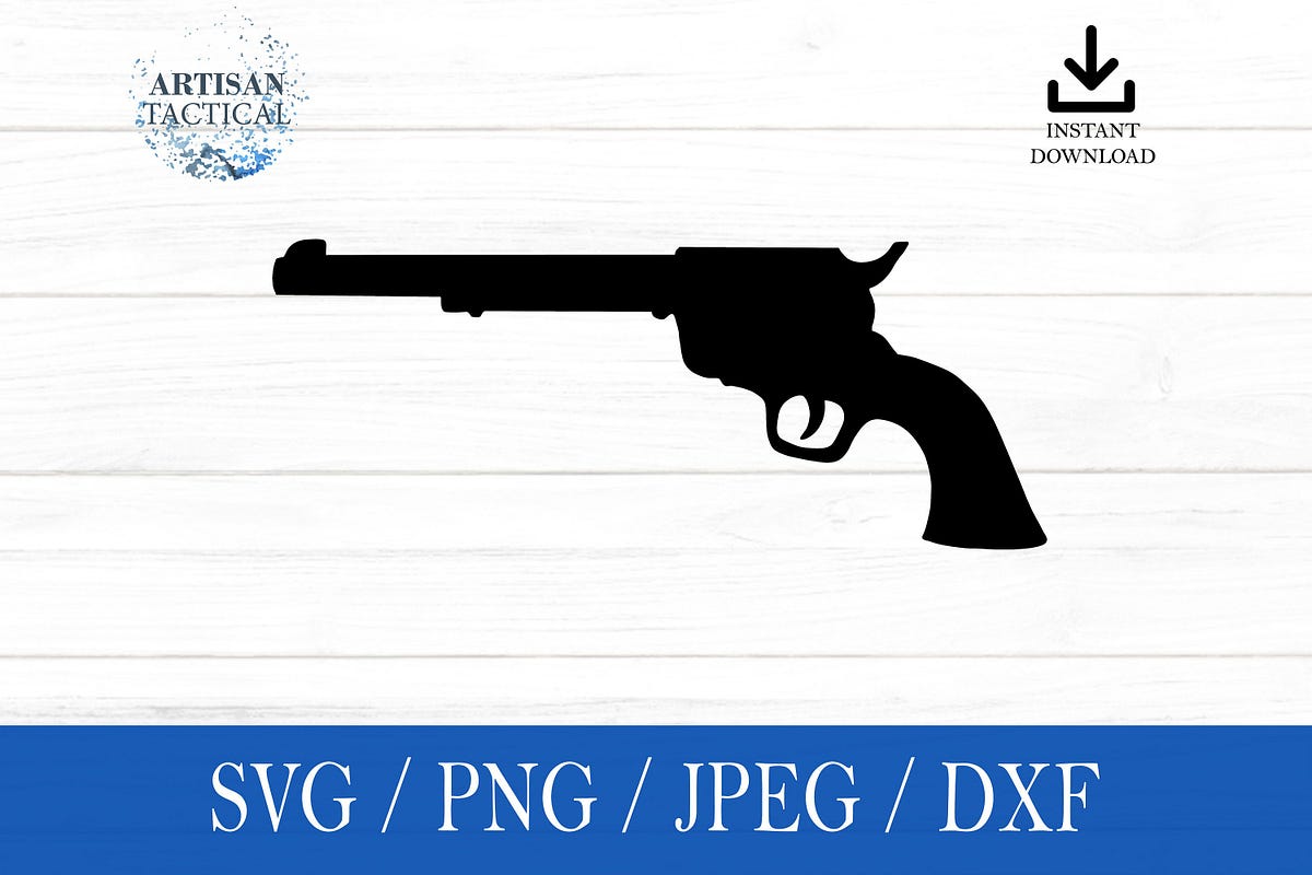 Revolver svg, Gun SVG, Handgun svg, png, dxf, jpeg, digital download ...