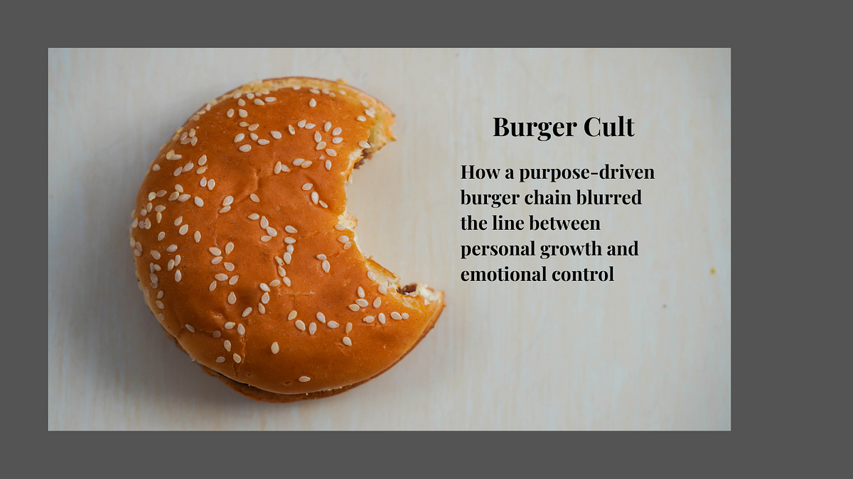 Burger Cult. I spent more than two decades building… | by Catherine Insler | Power & Repair ...