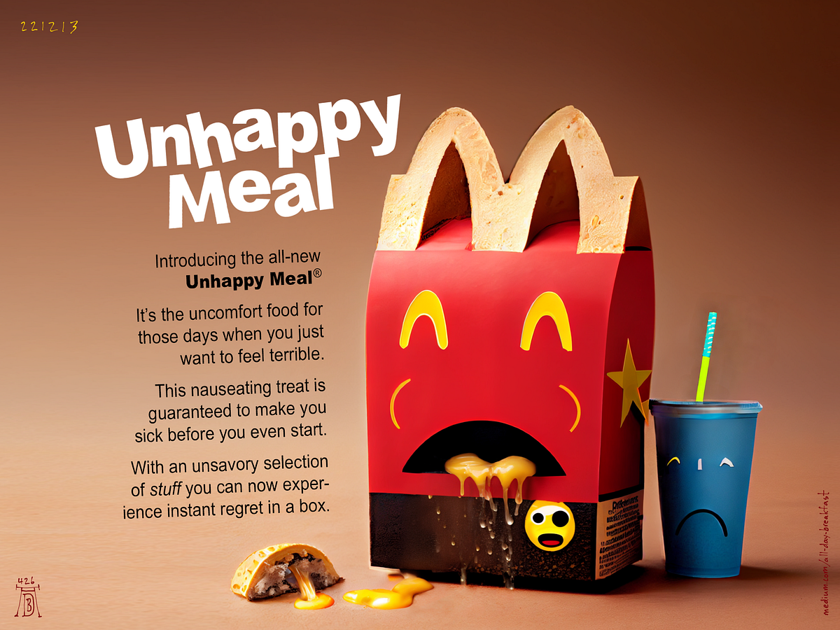 Unhappy Meal® — Do You Want Flies With That? - All-Day Breakfast - Medium