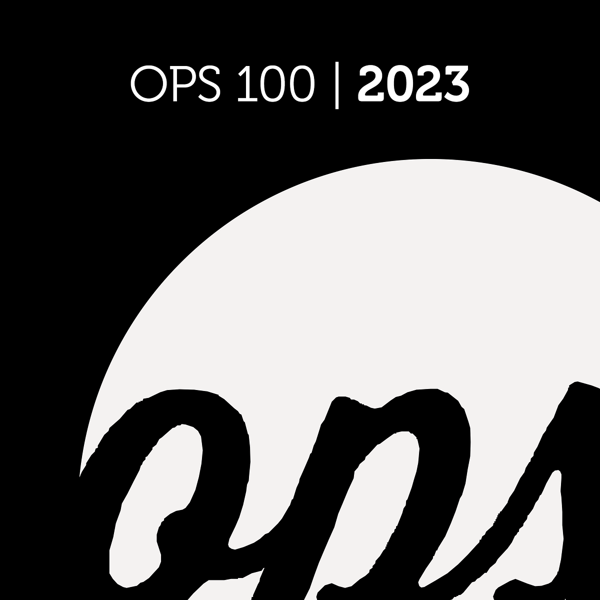 Playlist OPS 100 | 2023 - Original Pinheiros Style