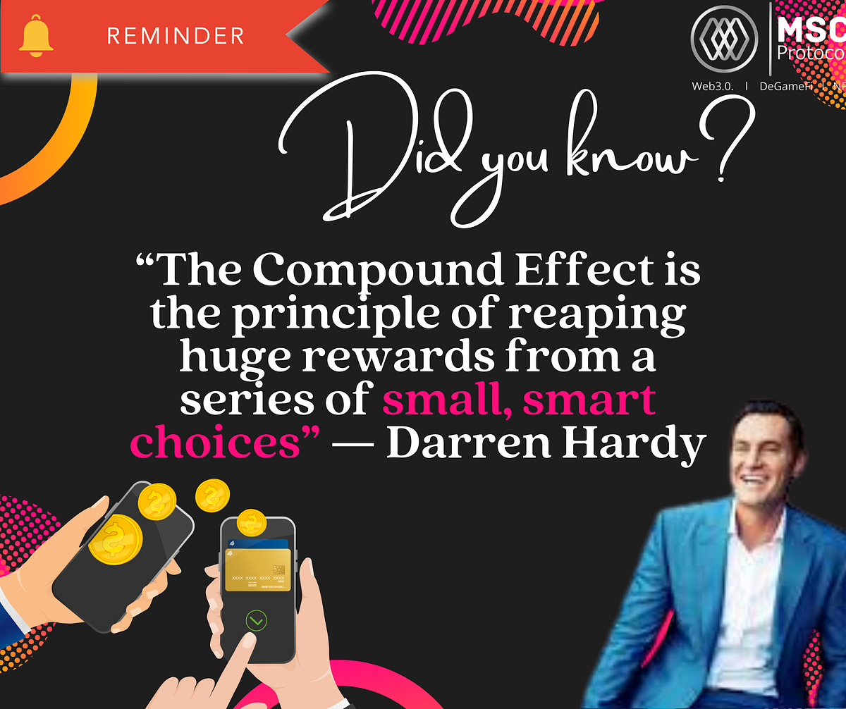 Daily Reminder: Compounding Effect - MSC Protocol - Medium