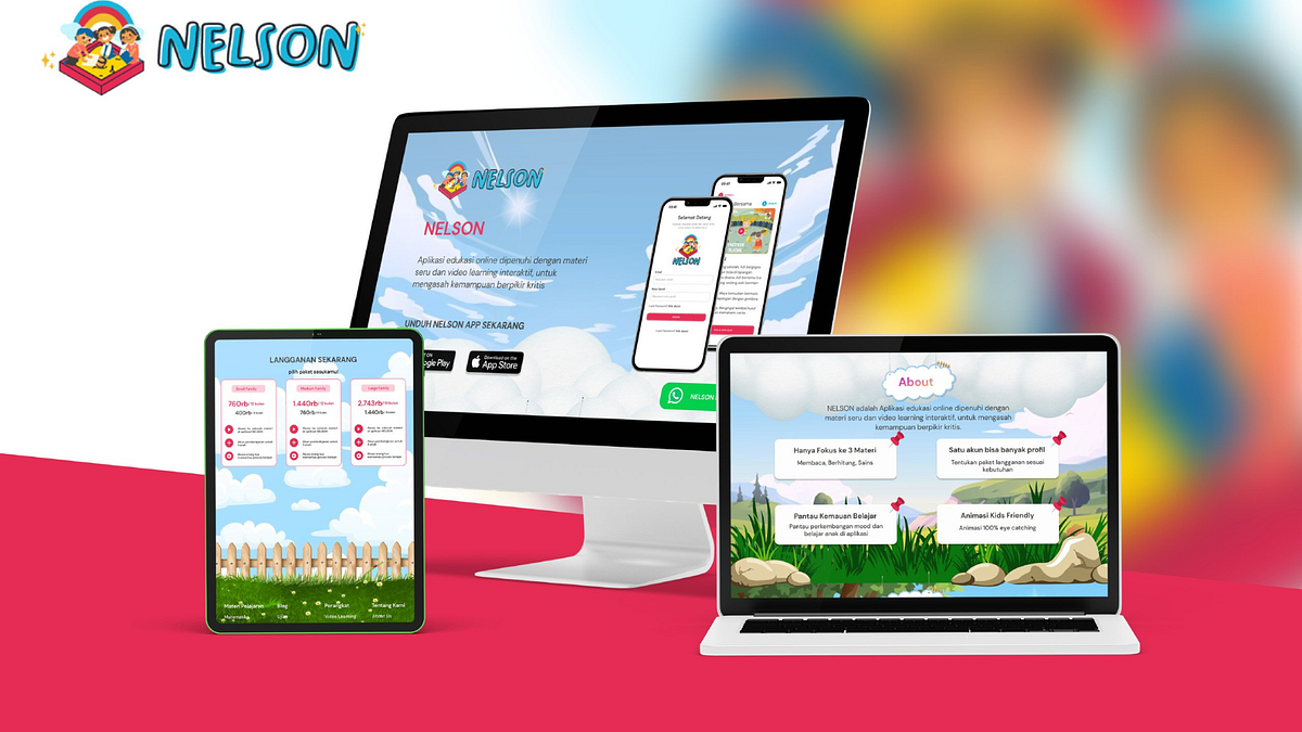 UI/UX Case Study: Nelson (Elementary School Education App) | by adi ...