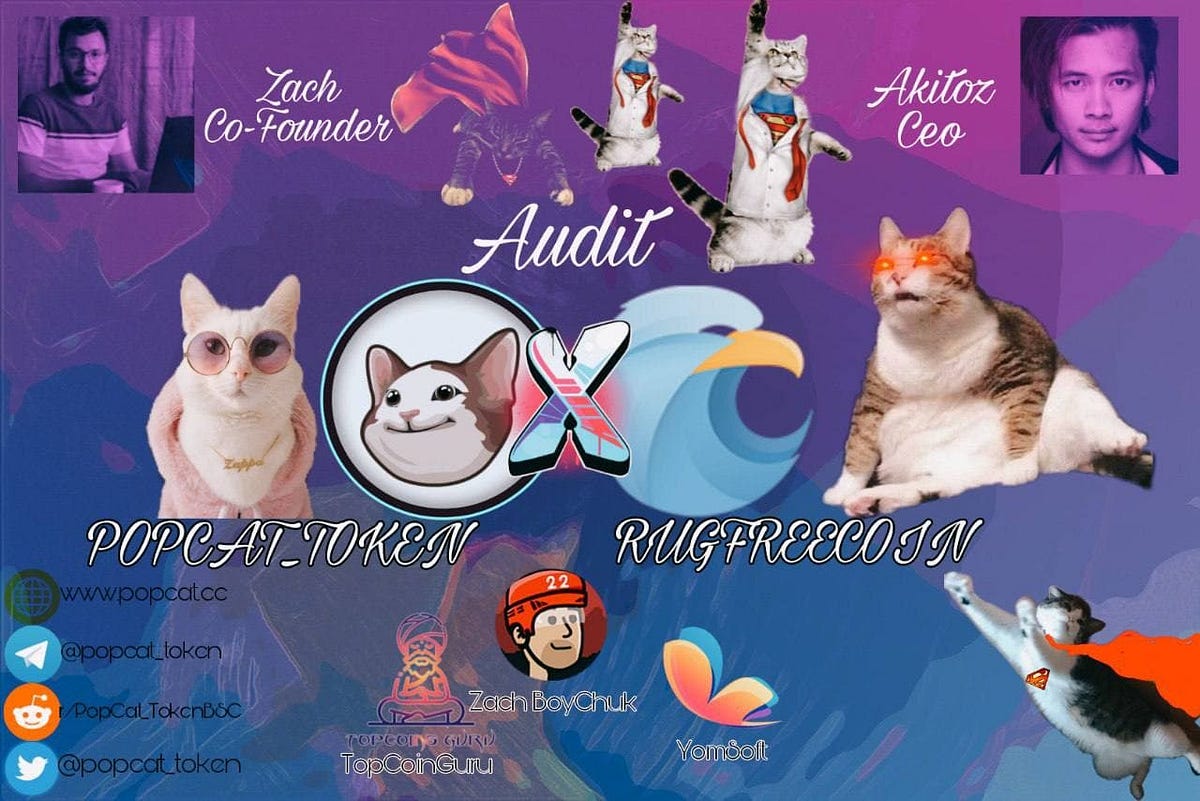 Hello $POPCAT ARMY!!! We are proud to announce, We have done marketing ...